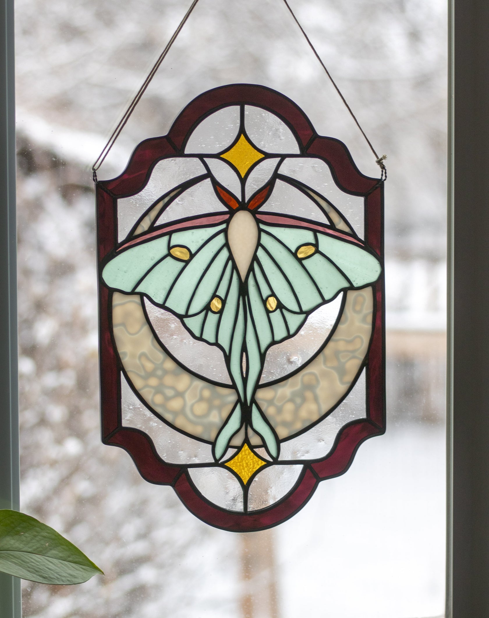 *Pre-Order* Luna Moth Panel – Linebaugh Studios