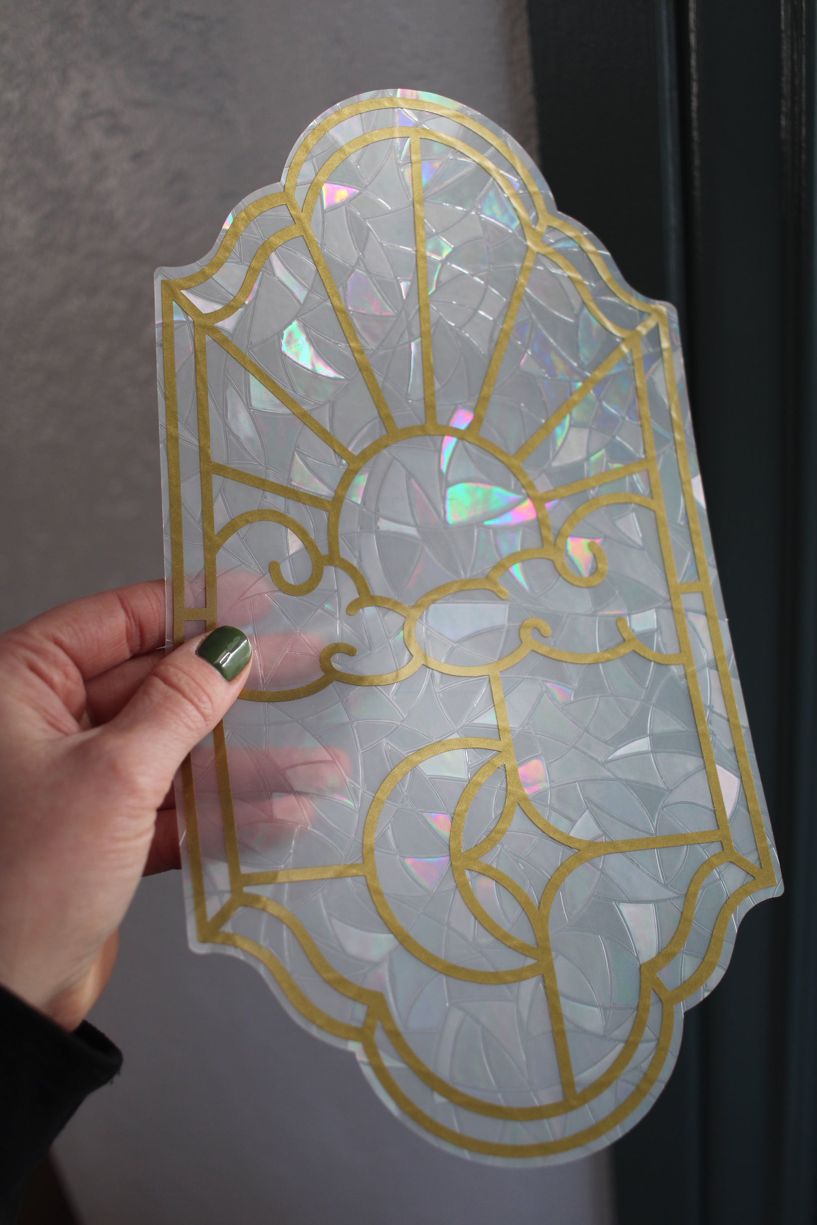 Sun Moon Window Cling – Linebaugh Studios